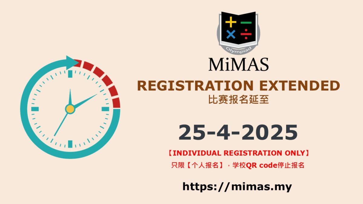 MiMAS – Malaysia international Mathematical Arithmetic for Schools